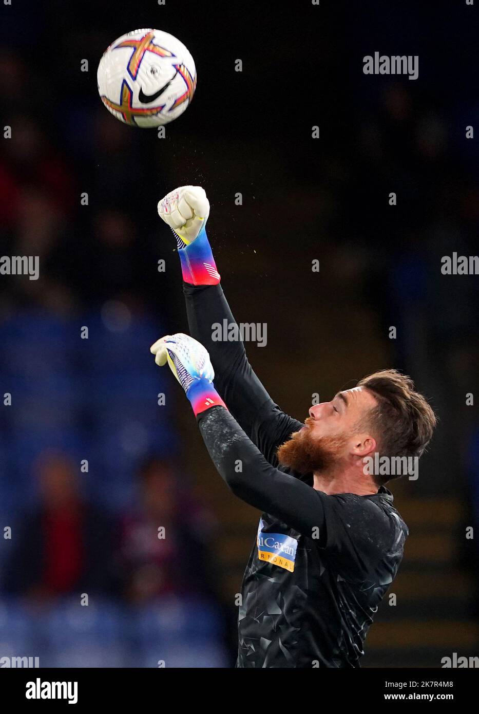 Wolverhampton Wanderers goalkeeper Jose Sa warms up ahead of the ...