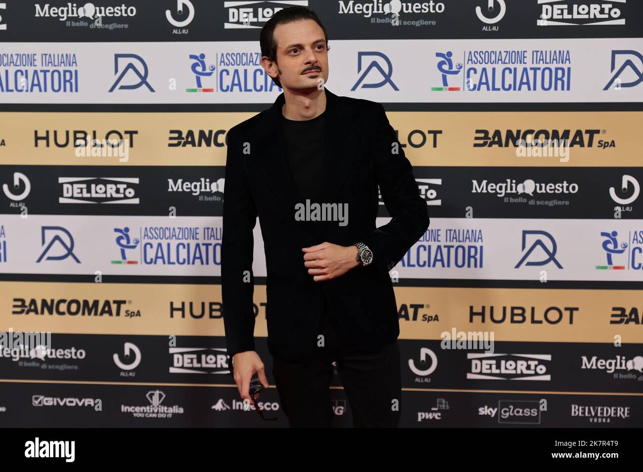 Fabio Rovazzi italian singer and Yuotuber during the Gran Gala del ...