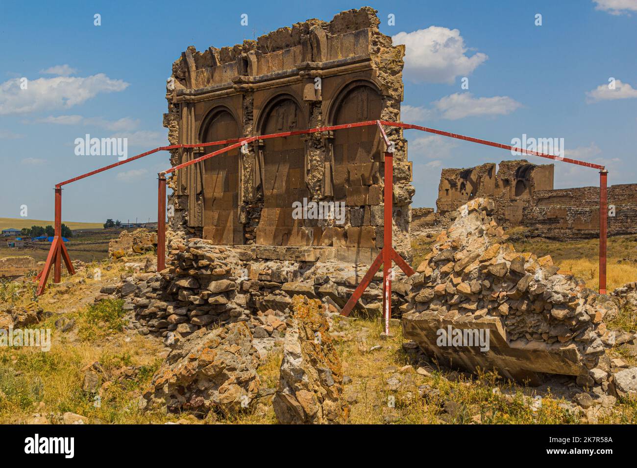 Georgian Church ruins in the ancient city Ani, Turkey Stock Photo - Alamy