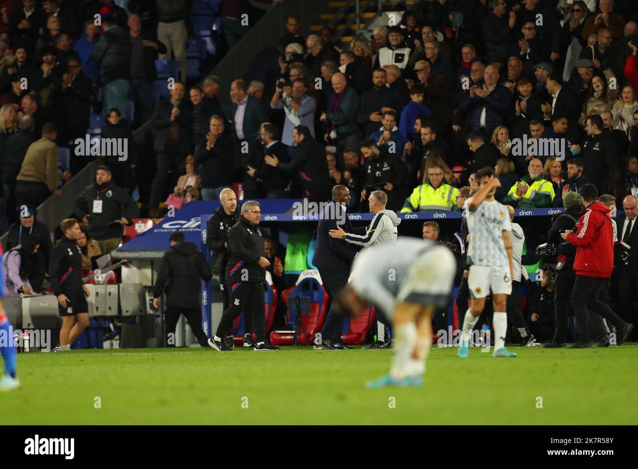London, UK. 18th October 2022; Selhurst Park, Crystal Palace, London ...
