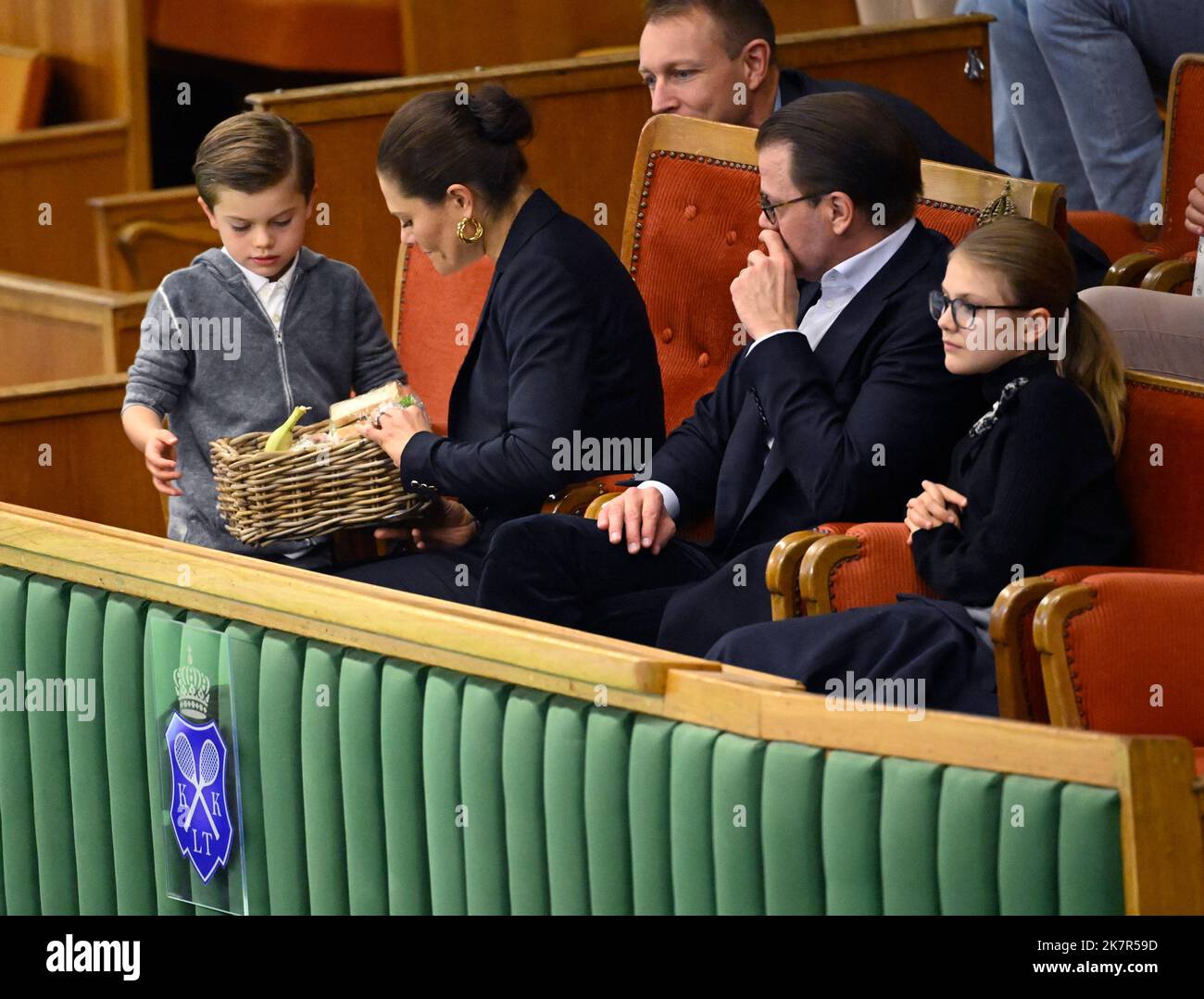 Prince Oscar, Crown Princess Victoria, Prince Daniel, Princess Estelle ...