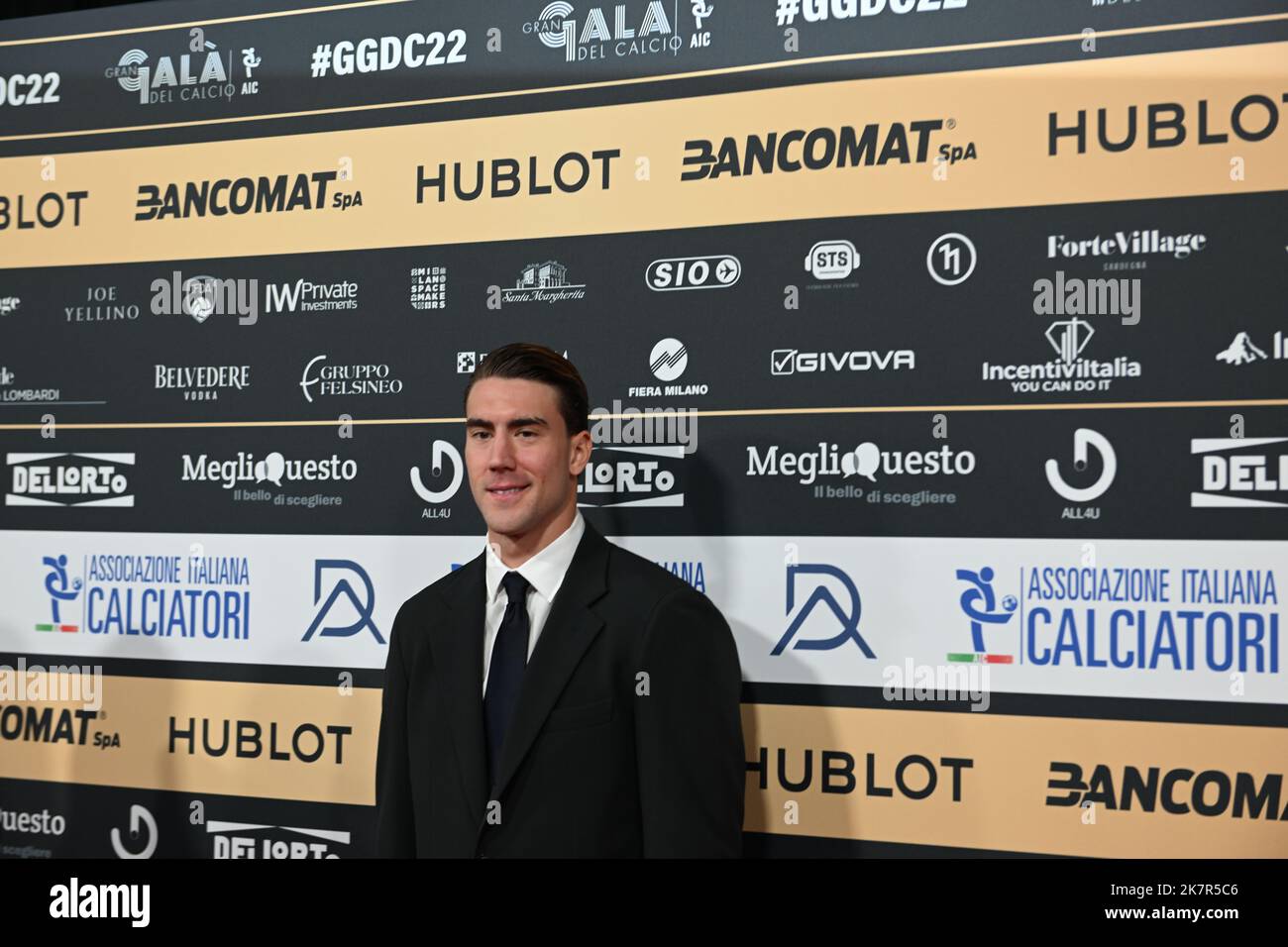 Vlahovic Dusan, Attaccante Juventus FC, on the red carpet during the ...