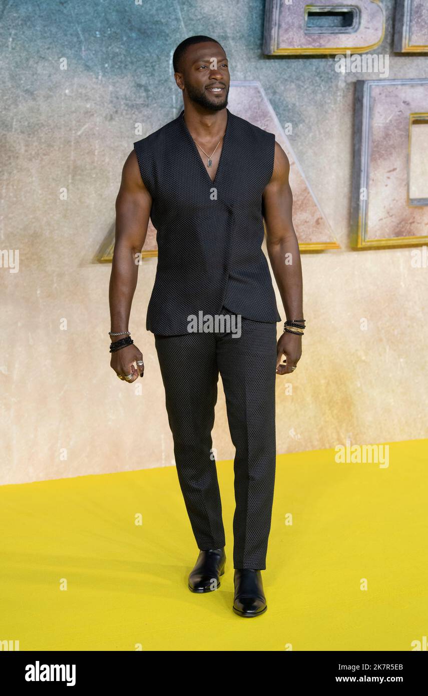 London, UK. 18th Oct, 2022. Aldis Hodge attends the UK Premiere of ...