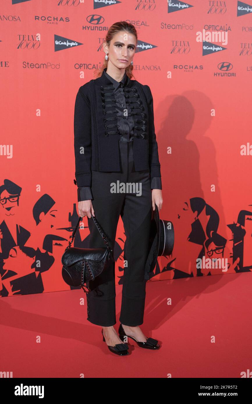 Madrid, Spain. 18th Oct, 2022. Alejandra Domínguez attends the ...