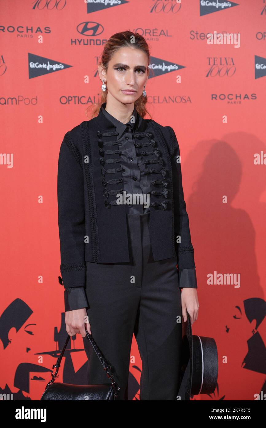 Madrid, Spain. 18th Oct, 2022. Alejandra Domínguez attends the ...