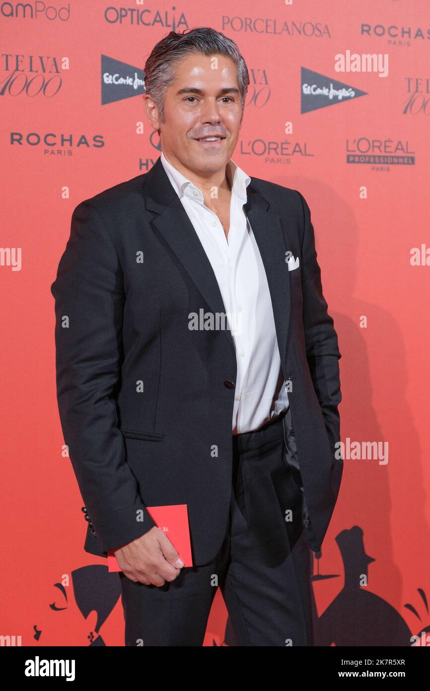 Madrid, Spain. 18th Oct, 2022. Jorge vazquez attends the photocall of ...
