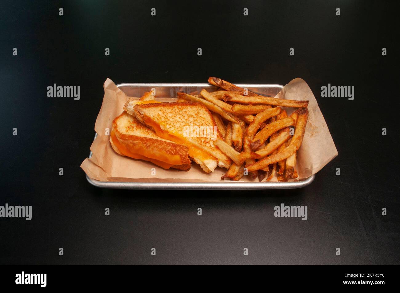 Classic American cuisine known as the grilled cheese sandwich and ...