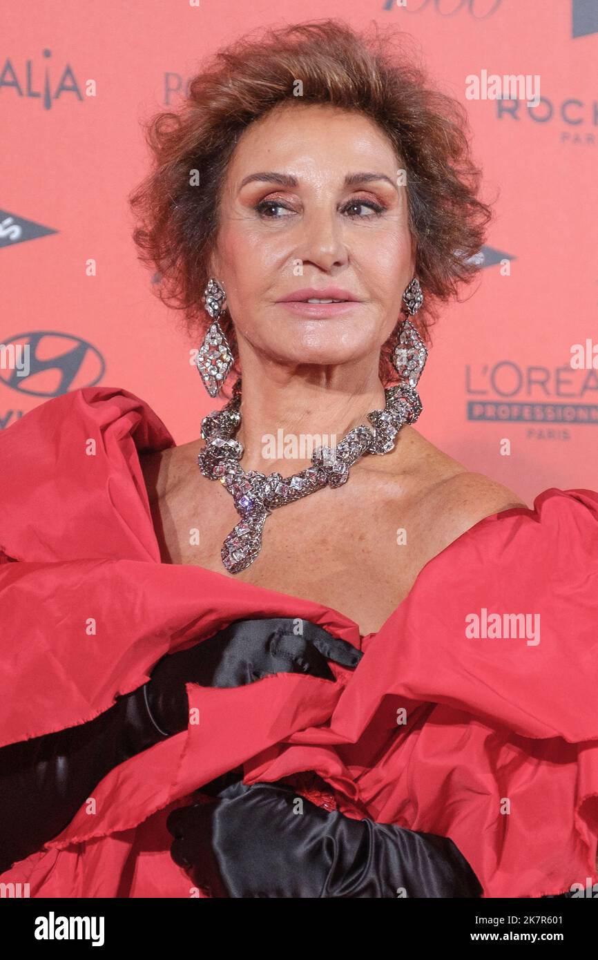 Madrid, Spain. 18th Oct, 2022. Naty Abascal attends the photocall of ...