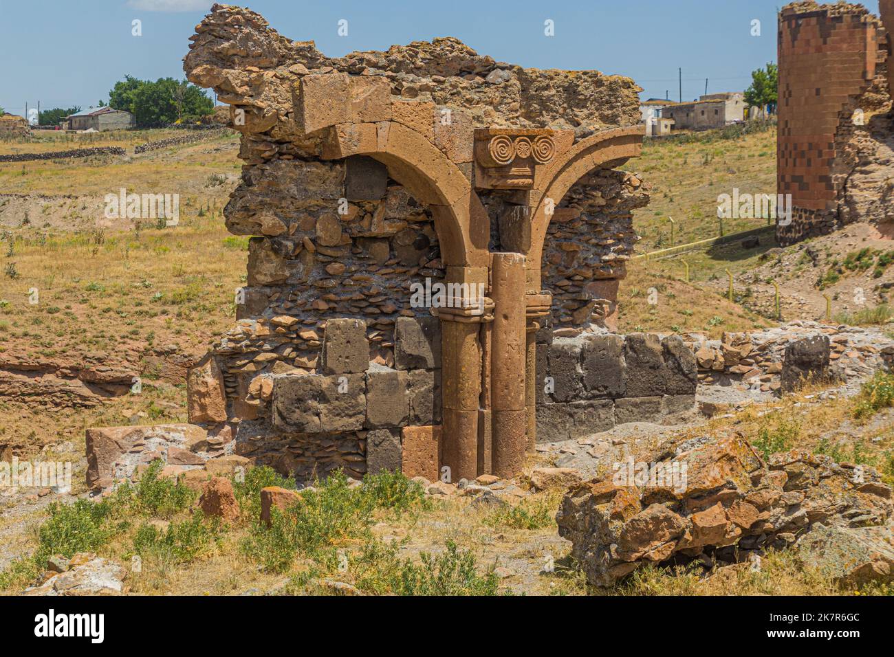 Ruins of the ancient city Ani, Turkey Stock Photo - Alamy