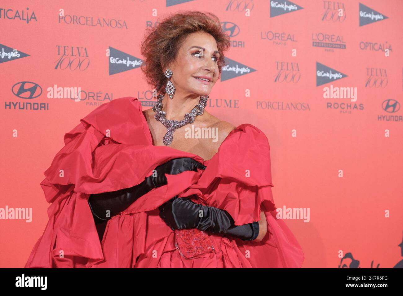 Madrid, Spain. 18th Oct, 2022. Naty Abascal attends the photocall of ...