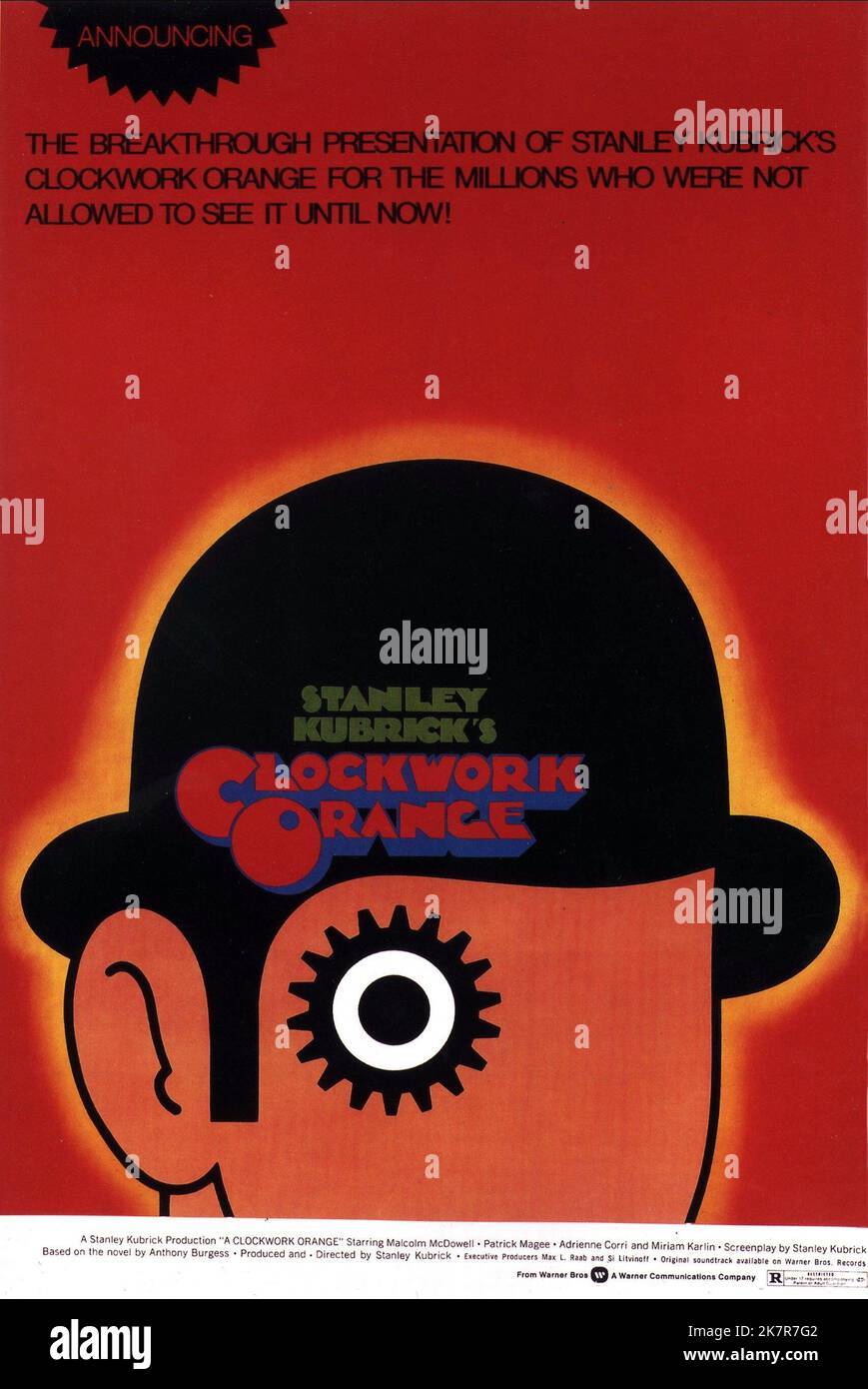 Clockwork orange film poster hi-res stock photography and images - Alamy