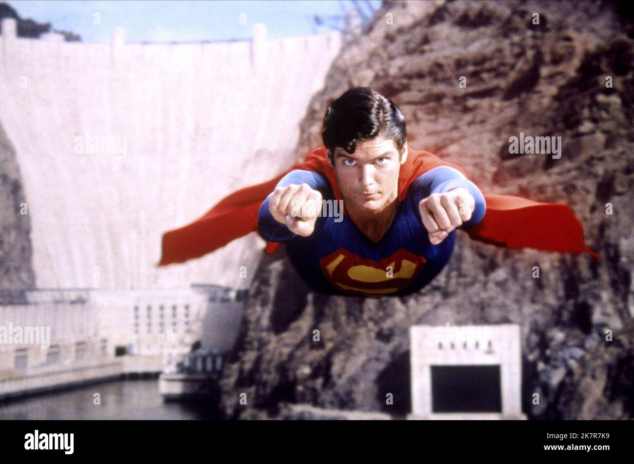 Christopher Reeve Film Superman (USA/UK 1978) Characters: Superman ...