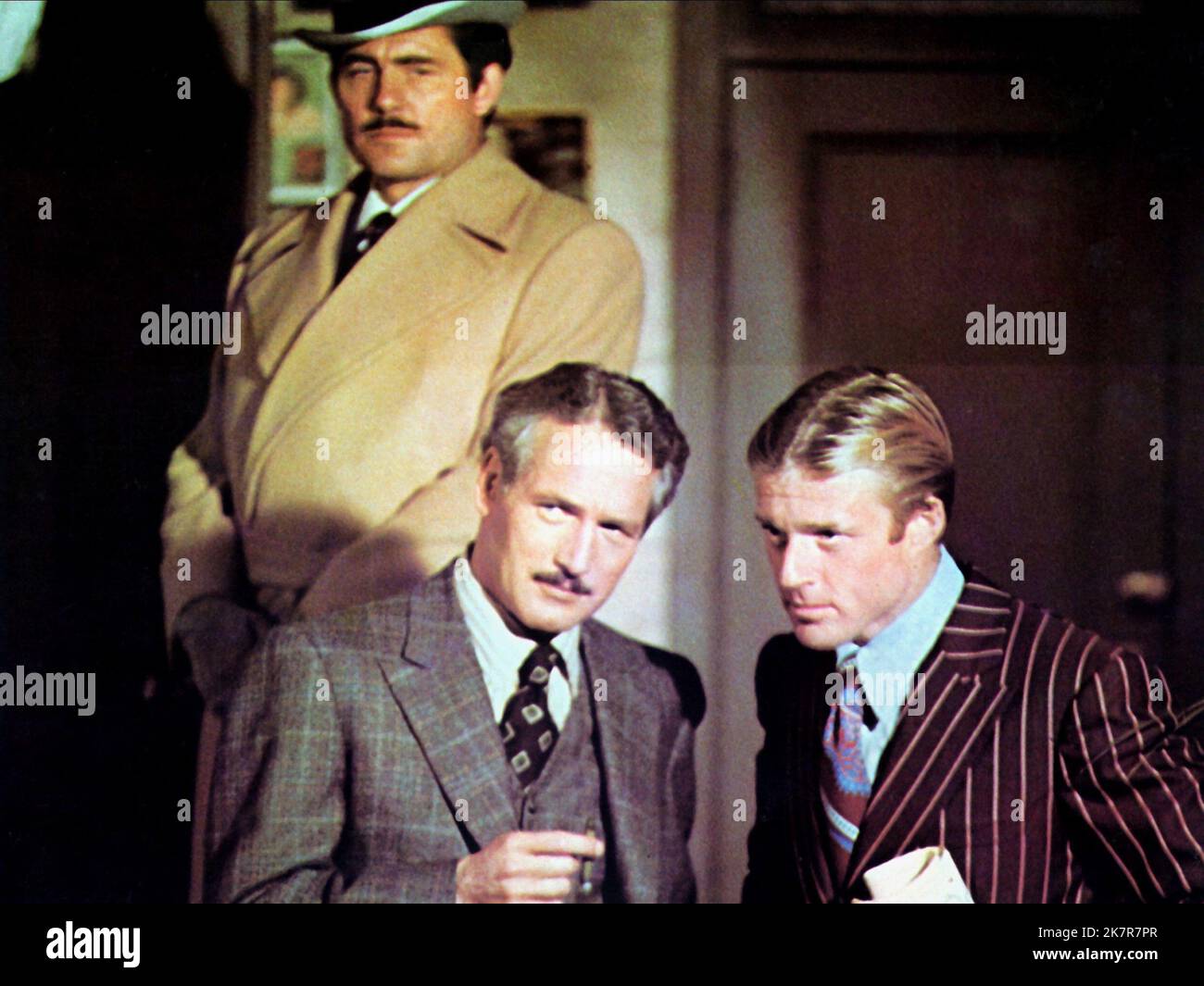 Robert Shaw, Paul Newman & Robert Redford Film: The Sting (USA 1973) Characters: Doyle Lonnegan ...