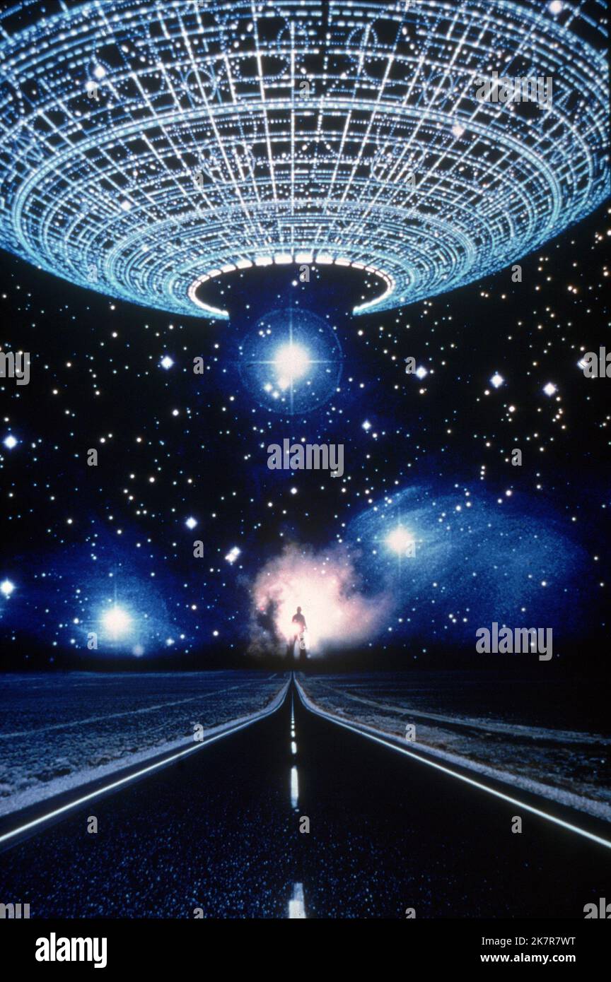 Ufo Scene Film Close Encounters Of The Third Kind (USA 1977) Director ...