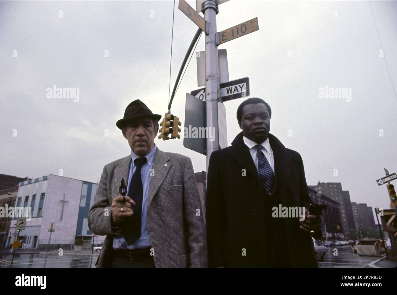 Anthony Quinn & Yaphet Kotto Film Across 110th Street (1978) Characters ...