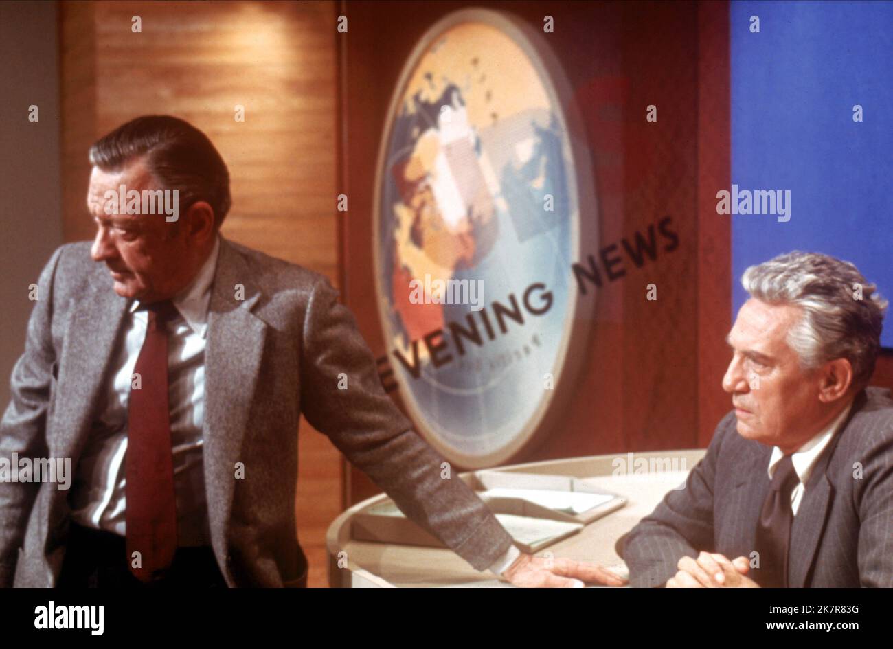 William Holden & Peter Finch Film: Network (USA 1976) Characters: Max ...