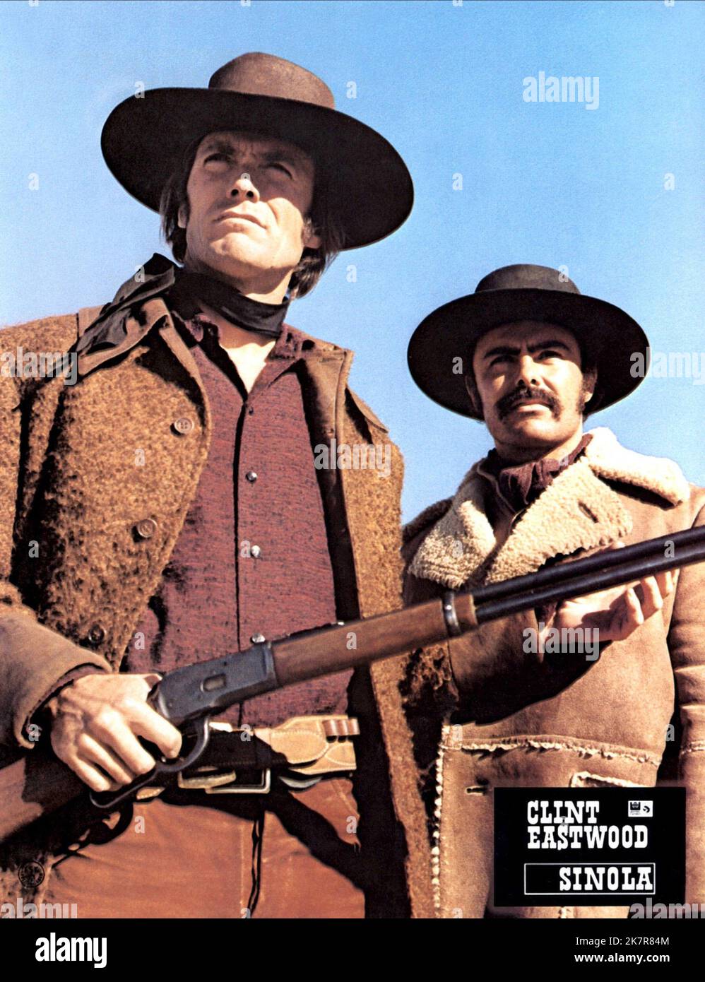 Clint Eastwood & John Saxon Film: Joe Kidd (USA 1972) Characters: Joe ...