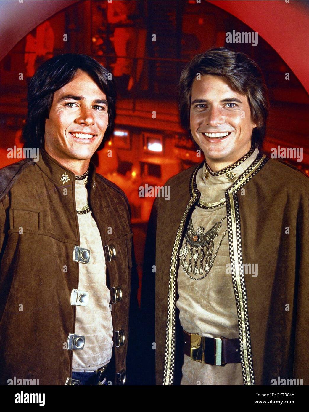 Richard Hatch & Dirk Benedict Television: Battlestar Galactica (TV ...