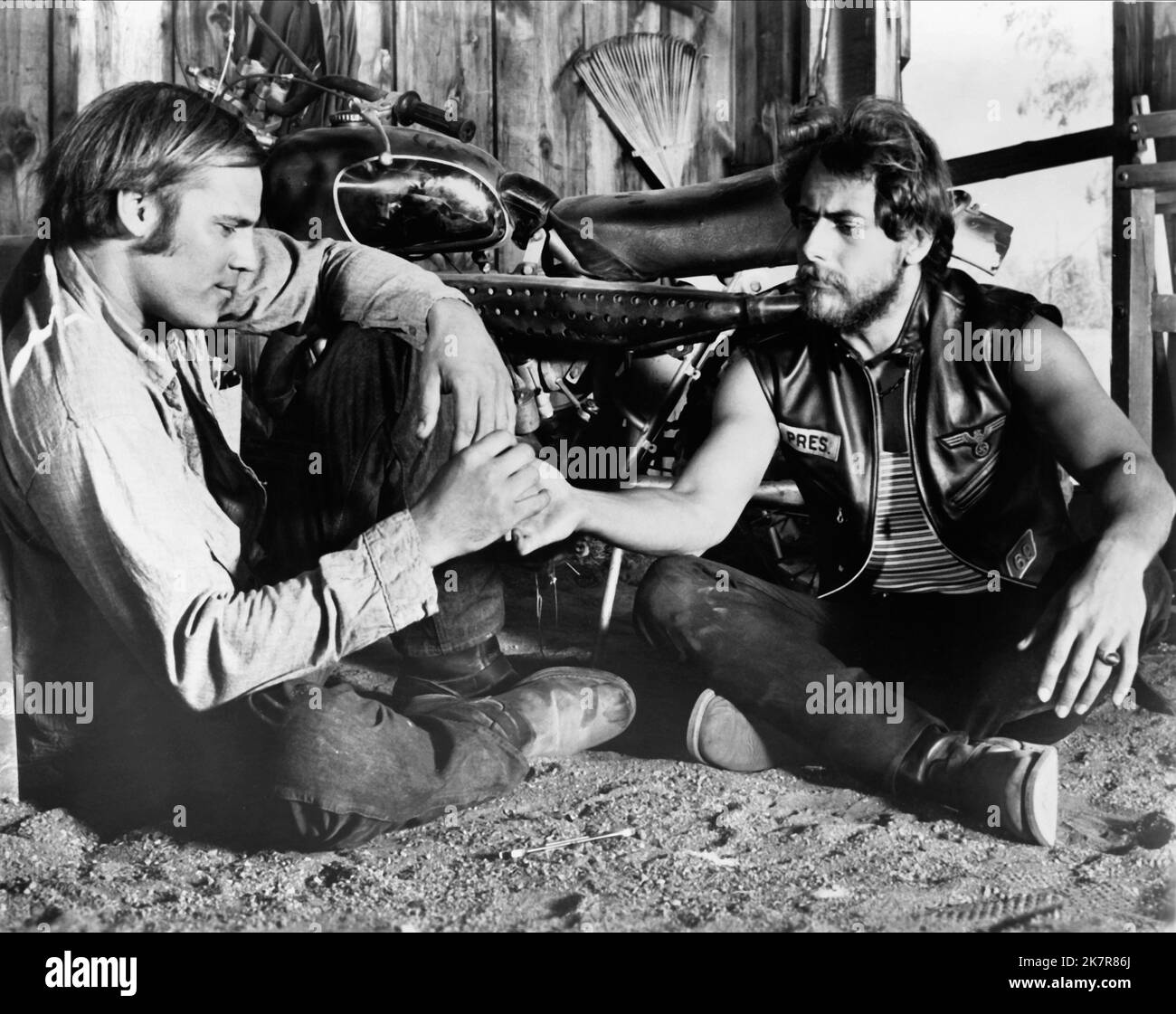 Don Stroud & Larry Bishop Film Angel Unchained (USA 1970) Characters ...