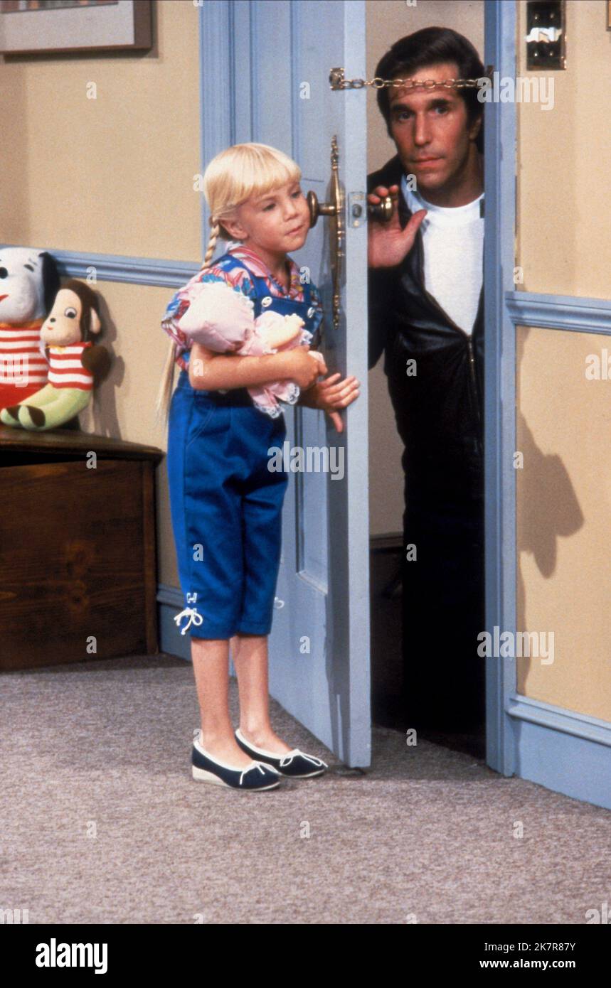 Heather O'Rourke & Henry Winkler Television: Happy Days (TV-Serie ...