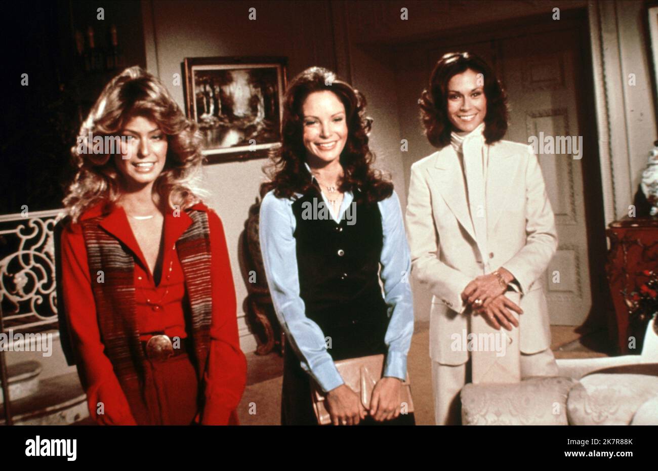 Farrah Fawcett, Jaclyn Smith & Kate Jackson Television: Charlie'S Angels (TV-Serie) Characters ...