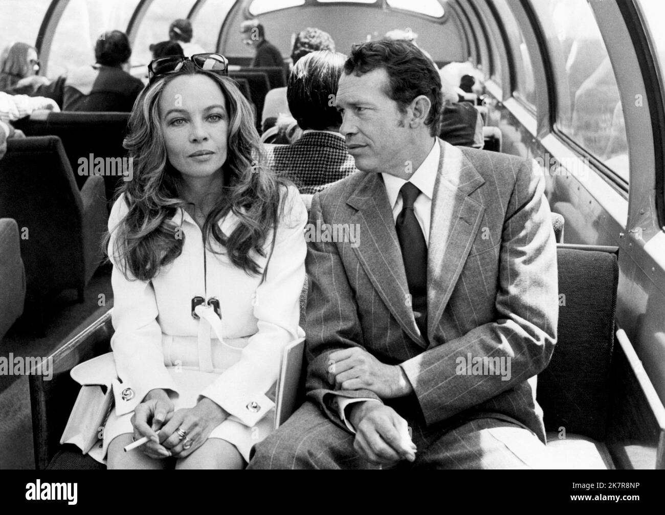 Leslie Caron & Warren Oates Film Chandler (1978) Characters: Katherine ...