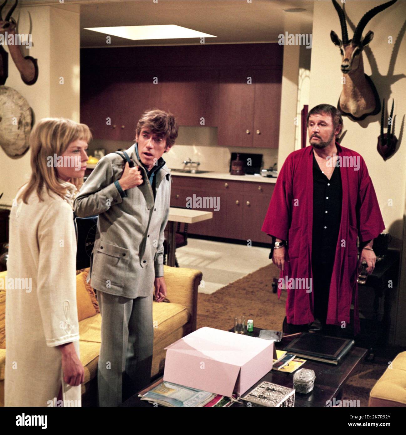 Susannah York, William Hickey & Rod Steiger Film: Happy Birthday, Wanda ...