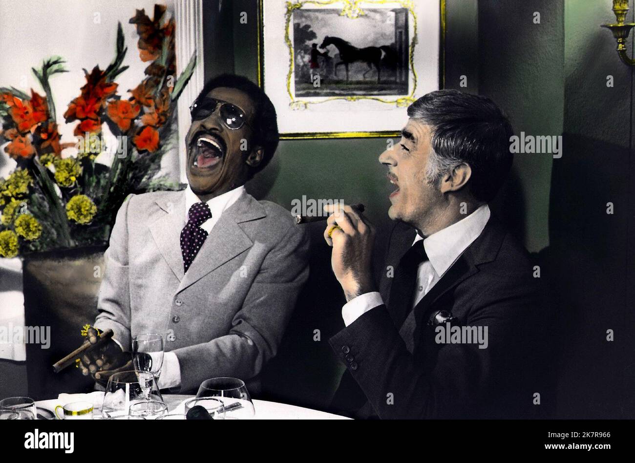 Sammy Davis Jnr & Peter Lawford Film One More Time (1971) Characters ...