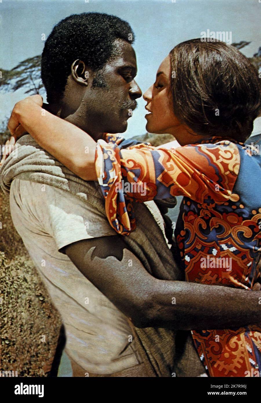 Richard Rountree & Vonette Mcgee Film Shaft In Africa (USA 1973 ...