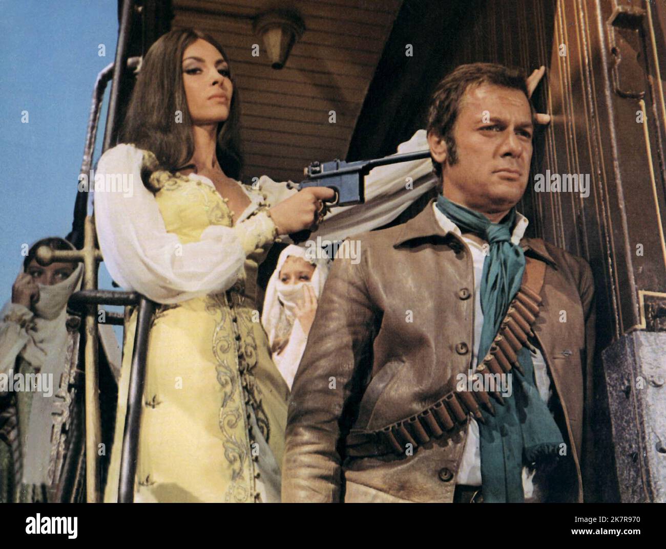Michele Mercier & Tony Curtis Film You Can'T Win 'Em All (1971 ...