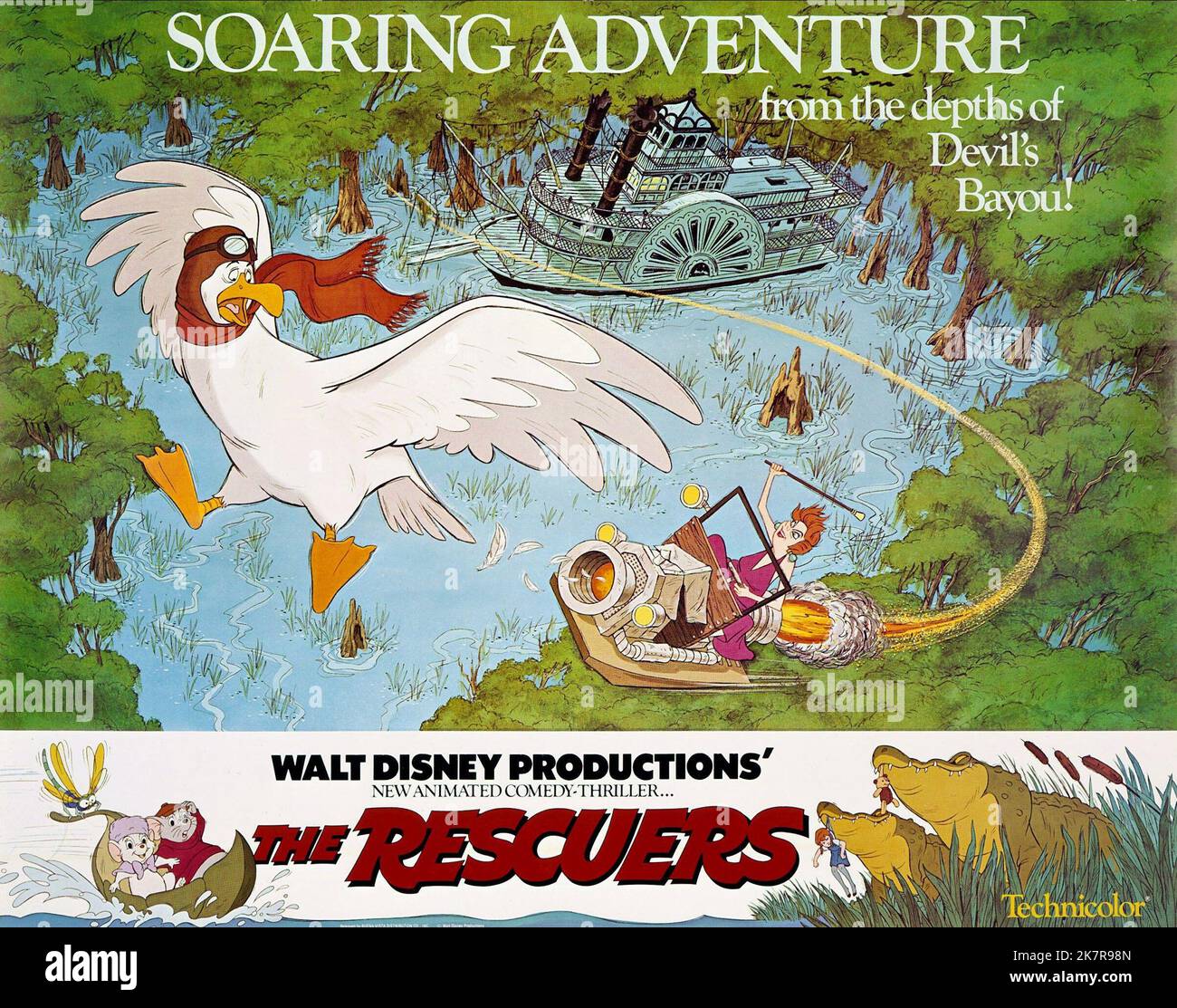 Film Poster Film: The Rescuers (USA 1977) Regie: John Lounsbery ...