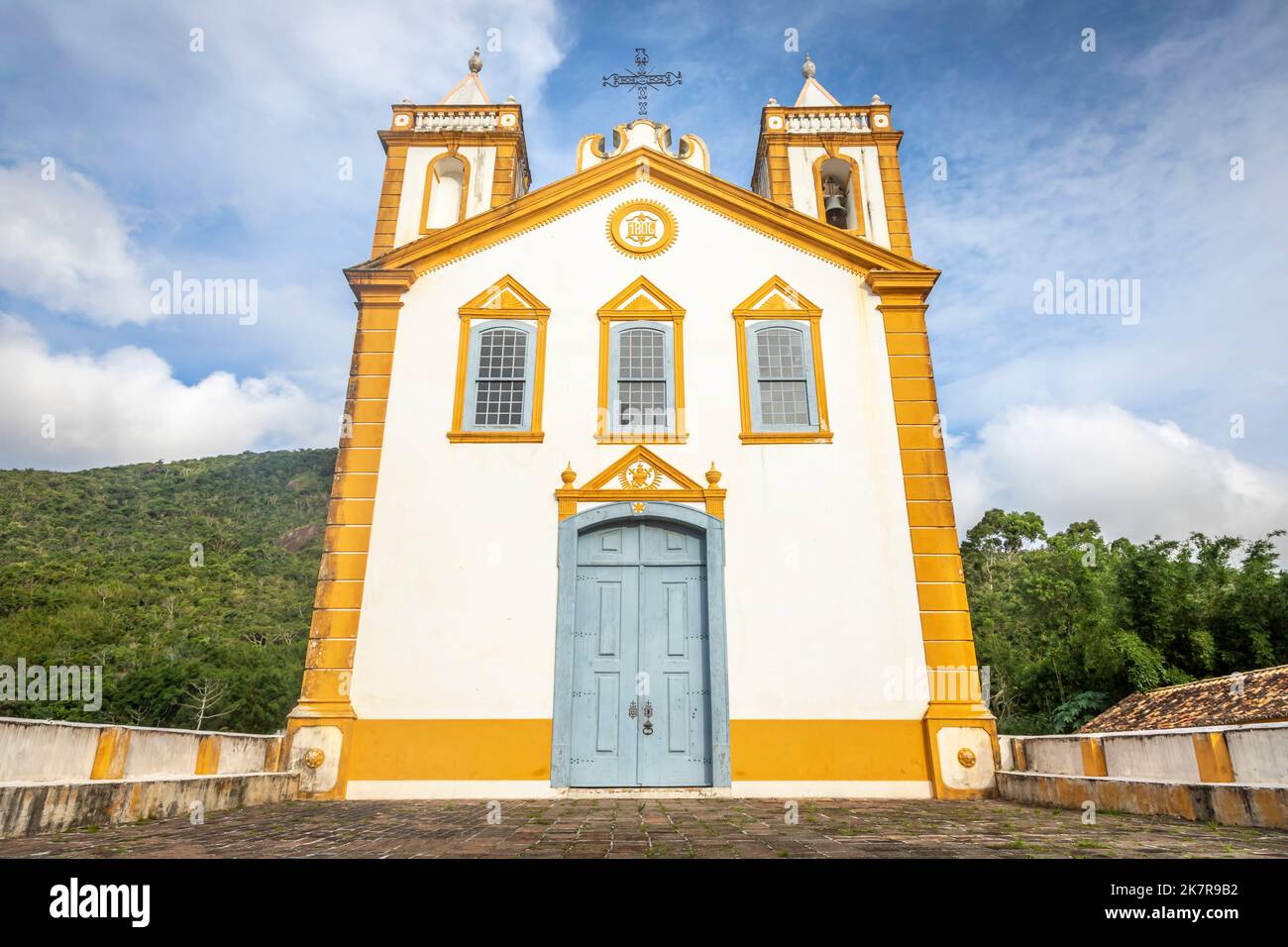 Santo Antonio de Lisboa colonial Church in Florianopolis, Southern ...