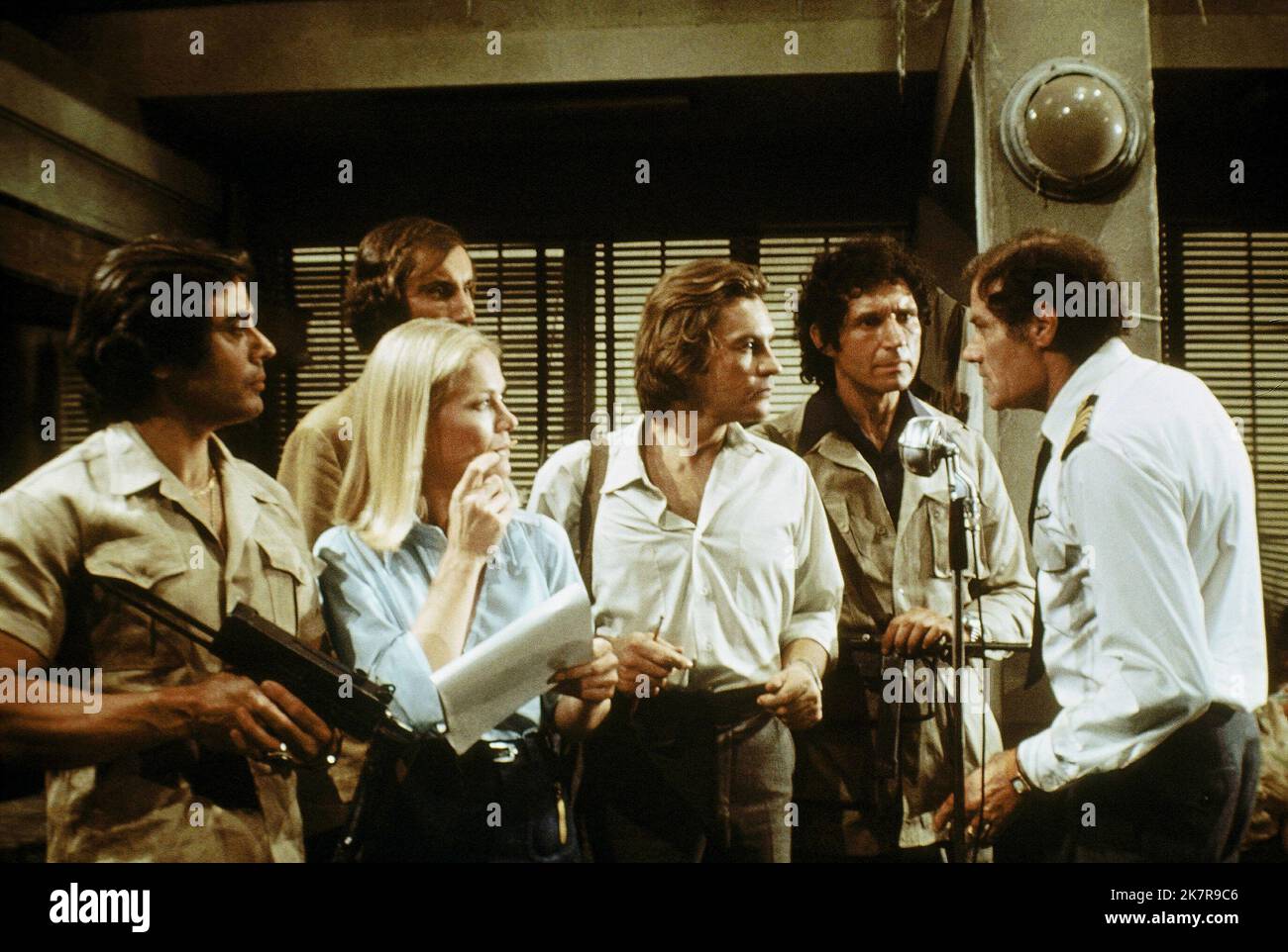 Scene With Helmut Berger, Bibi Besch & Christian Marquand Film: Victory ...