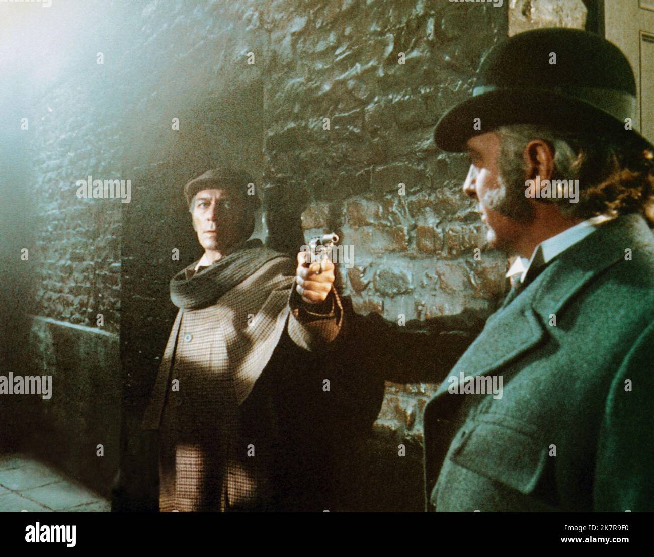 Christopher Plummer & David Hemmings Film Murder By Decree (1976 ...