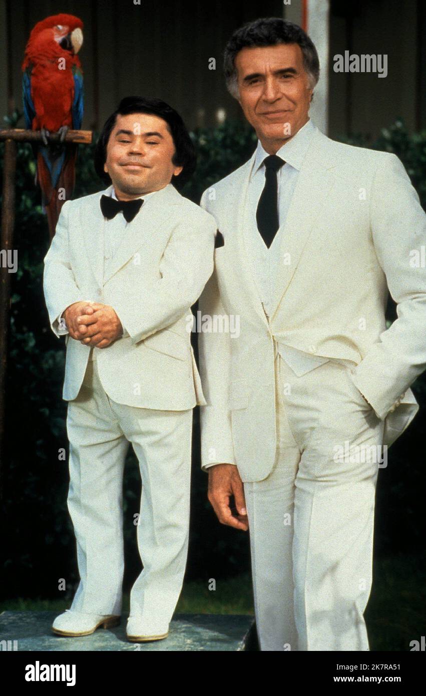 Herve Vilechaize, Ricardo Montalban Film Fantasy Island (1974) Director ...