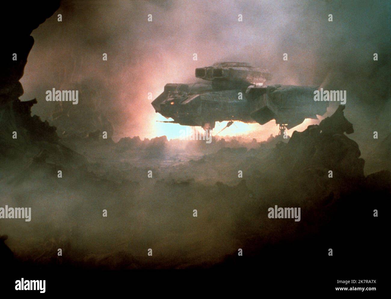 Spacecraft Lands On Planet Film: Alien (USA/UK 1979) Director: Ridley ...