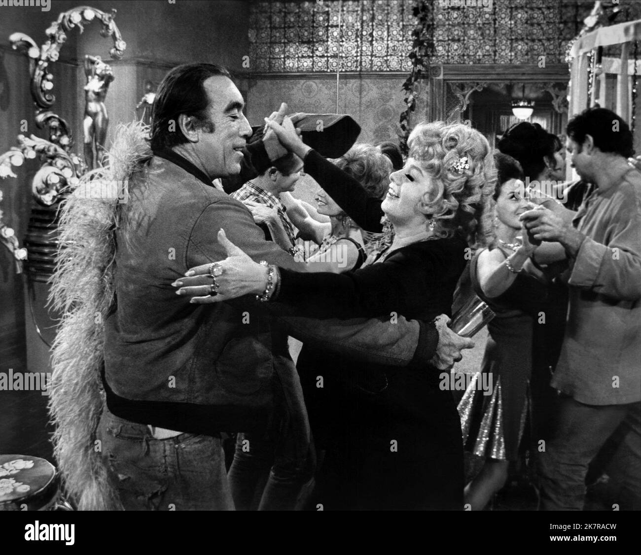 Anthony Quinn, Shelley Winters Film Flap; The Last Warrior (1976 ...