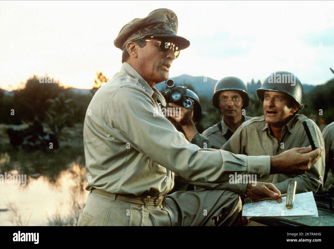 Gregory Peck Film Macarthur, The Rebel General (1977) Characters: Gen ...