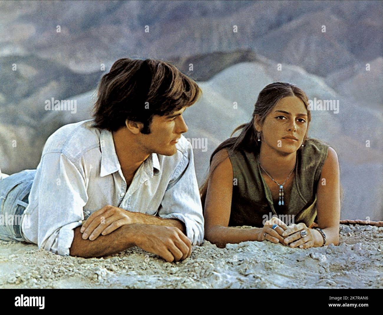 Mark Frechette & Daria Halprin Film: Zabriskie Point (USA 1970) Characters: Mark & Daria ...