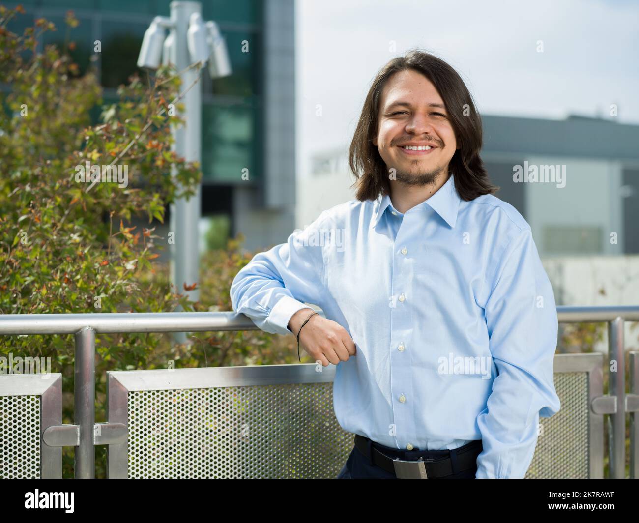 October 11, 2022 - USA - Portrait of Andres Rivera for Faces of NASA ...