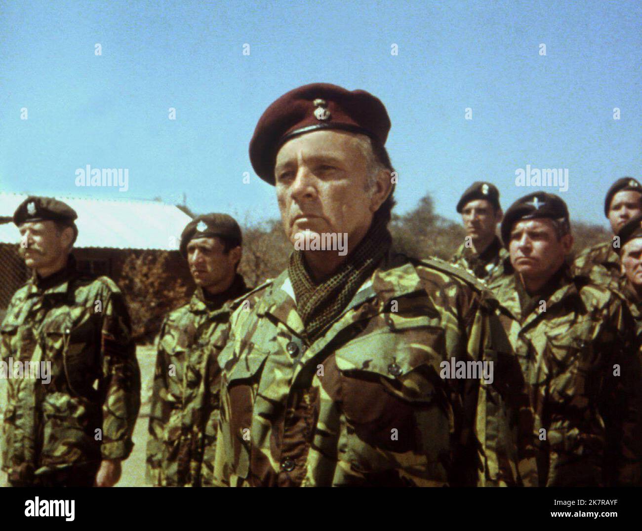 Richard Burton Film The Wild Geese (UK/CH 1978) Characters: Col. Allen ...