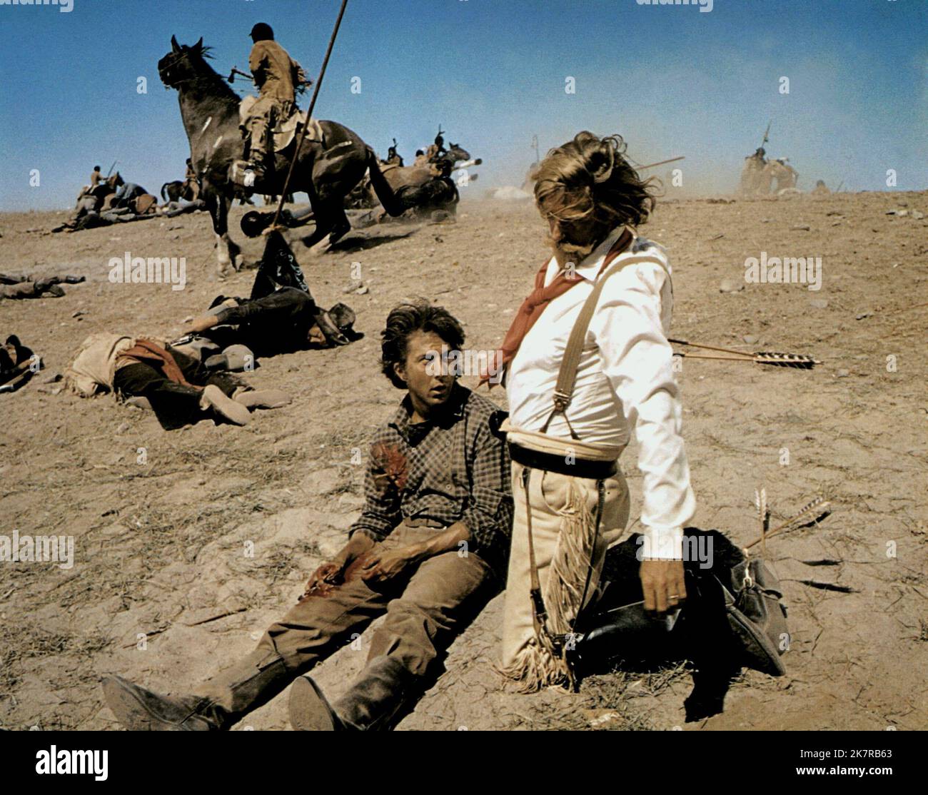 Dustin Hoffman & Richard Mulligan Film: Little Big Man (1971 ...