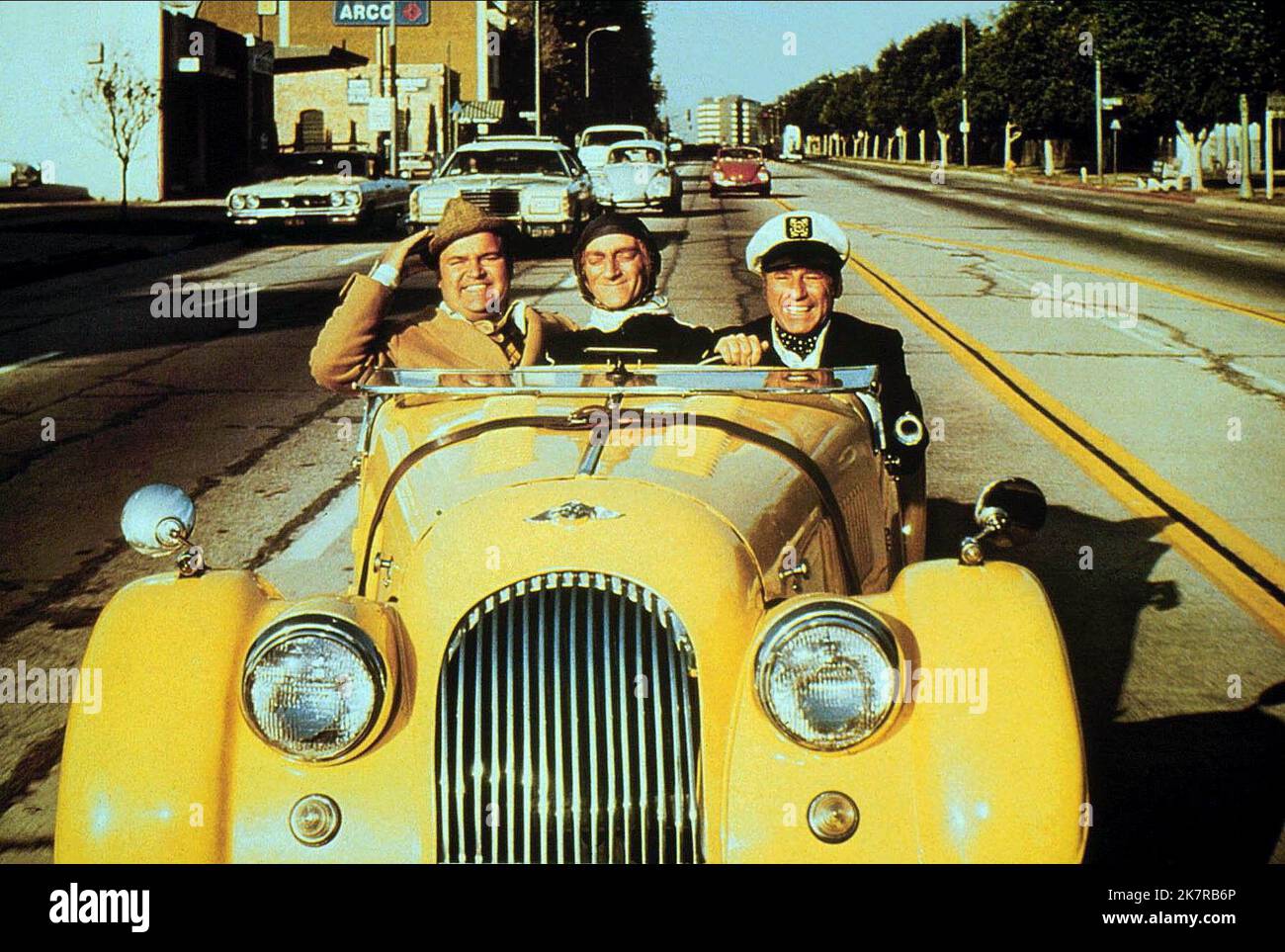 Dom Deluise, Marty Feldman & Mel Brooks Film Silent Movie (1977 ...