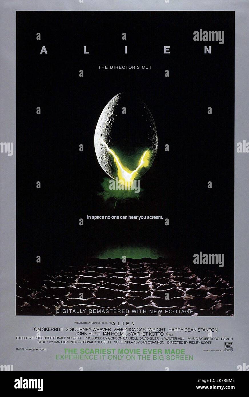 Movie Poster Film Alien (USA/UK 1979) Director: Ridley Scott 25 May ...