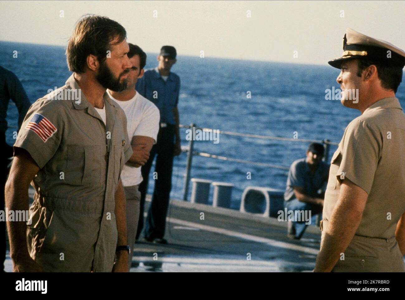 David Carradine & Stacy Keach Film Gray Lady Down (1978) Characters ...