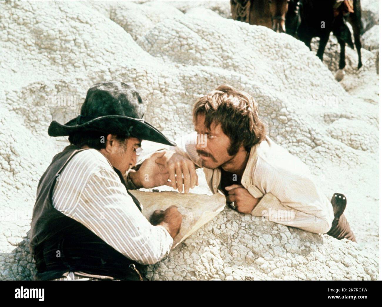 Anthony Quinn & Franco Nero Film: Los Amigos; Deaf Smith & Jonny Ears ...