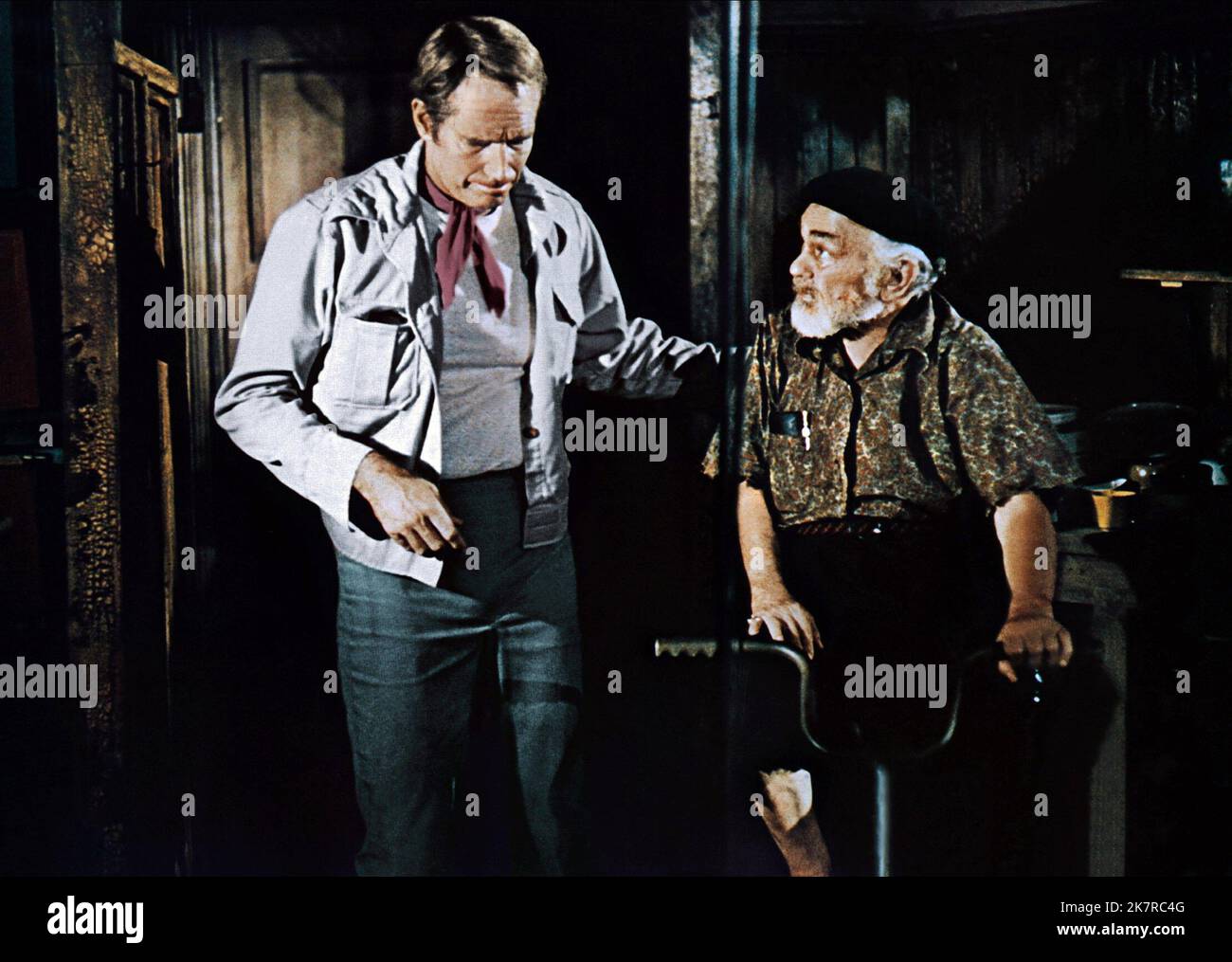 Charlton Heston & Edward G. Robinson Film Soylent Green (USA 1973 ...