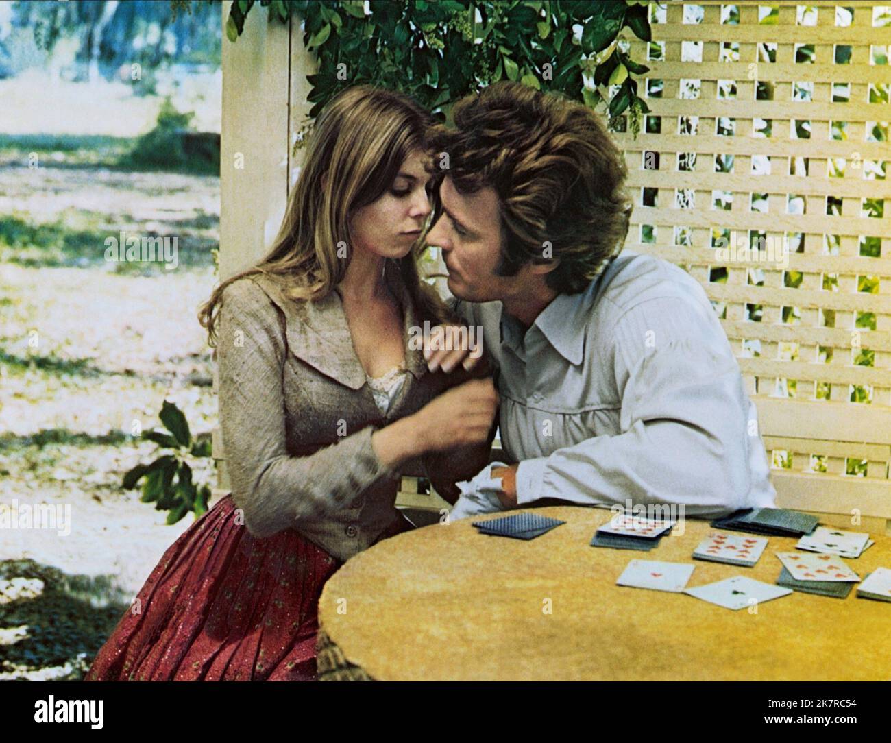 Jo Ann Harris & Clint Eastwood Film The Beguiled (USA 1971) Characters: Carol, Cpl. John ...