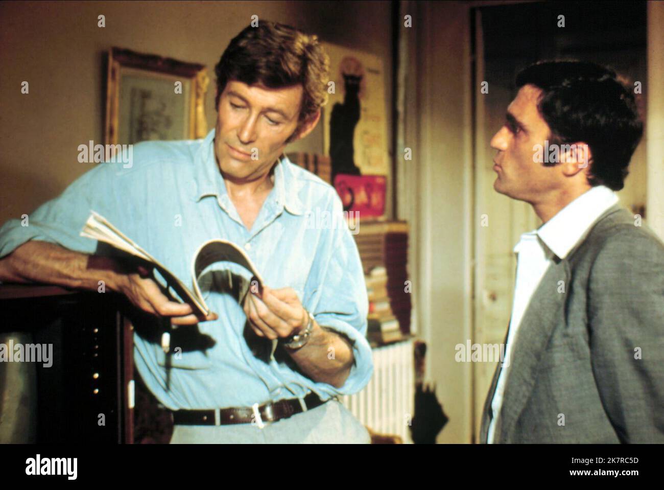 Peter O'Toole & Cliff Gorman Film: Rosebud (1976) Characters: Larry ...