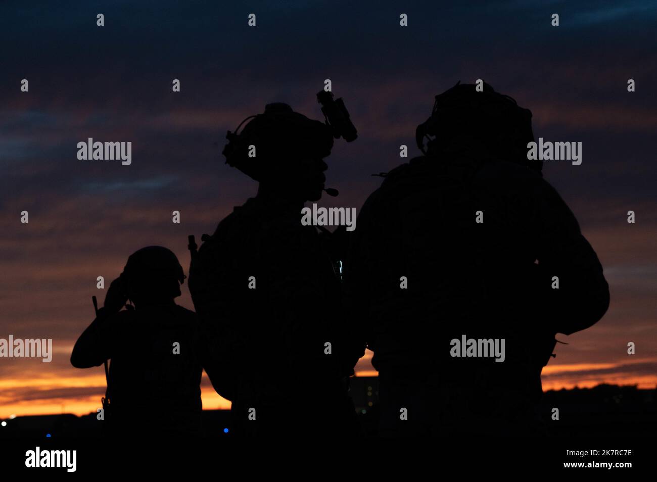 Combined forces participating in joint training between U.S. and ...